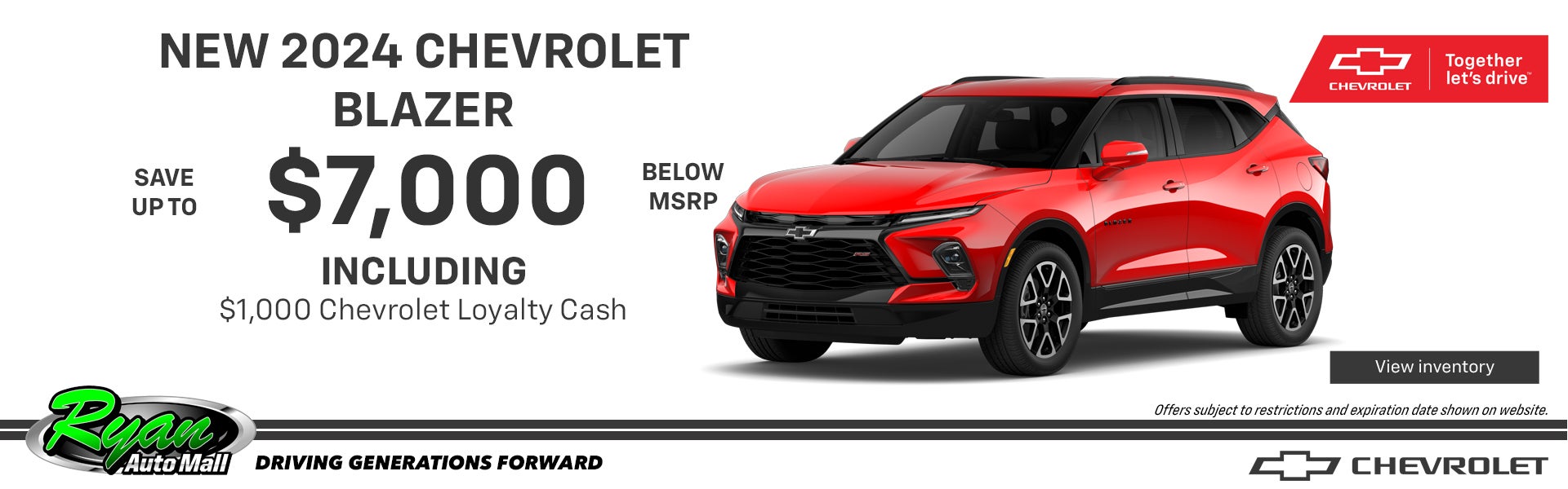 Ryan Auto Mall Chevrolet | Chevy Dealership in Buffalo, MN